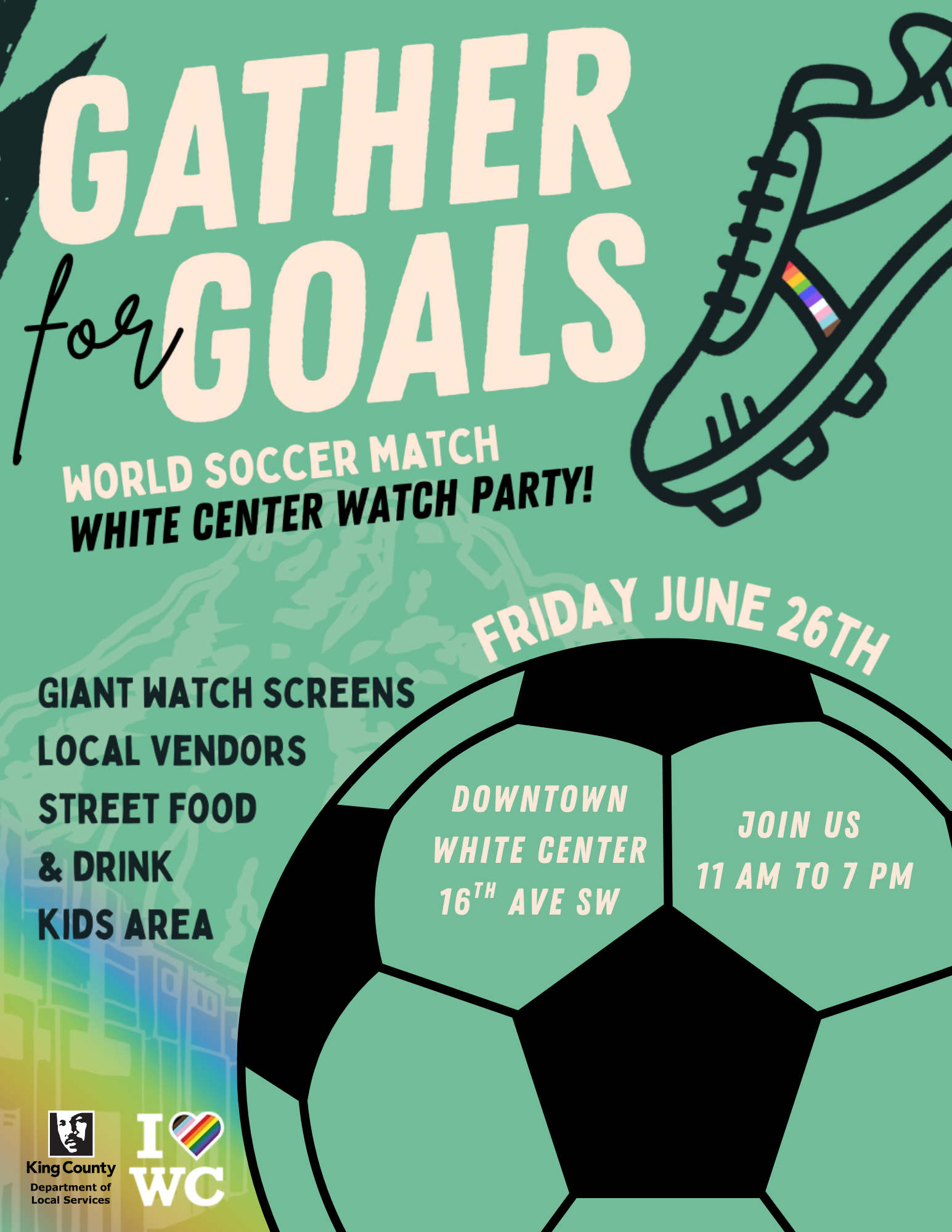 White Center to host "Gather for Goals" Soccer Festival and public ...